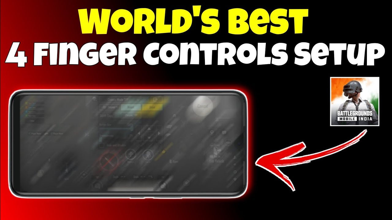 BGMI BEST 4 FINGER CLAW ! PUBG BEST FOUR FINGER CLAW SETUP ! BGMI 4 ...