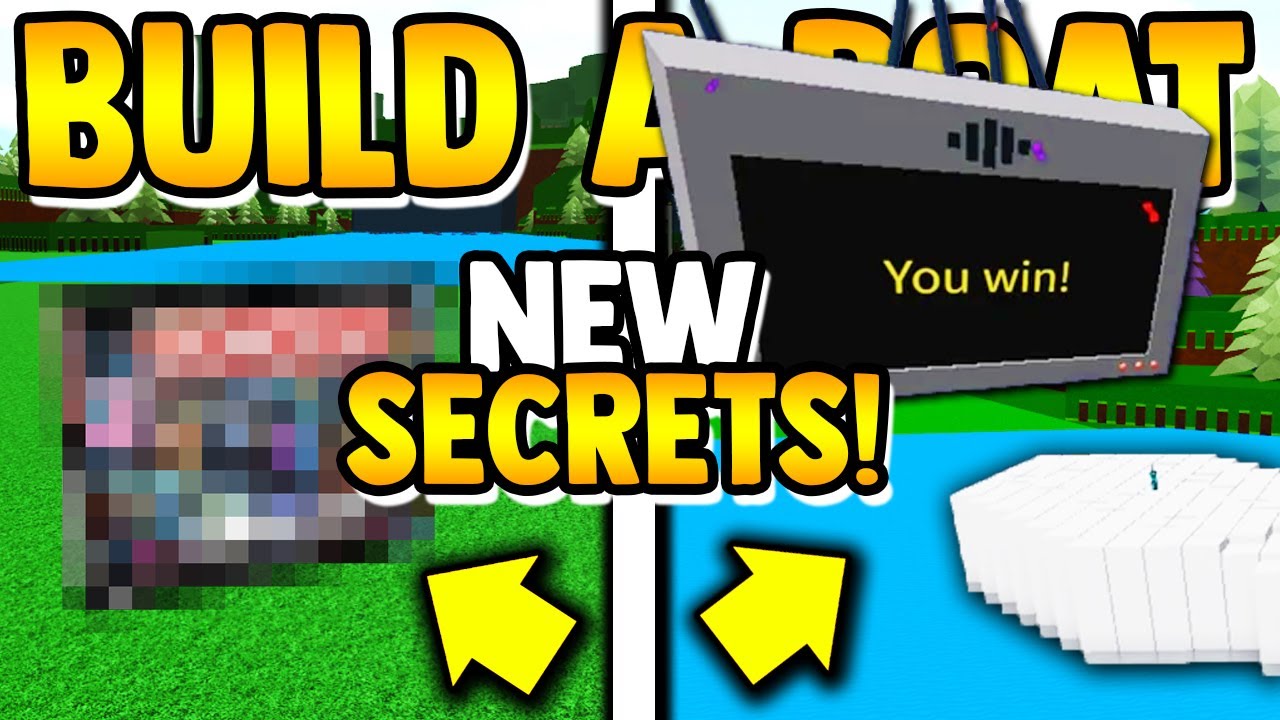 *NEW* SECRETS ADDED!! (must see) | Build a boat for Treasure ROBLOX ...