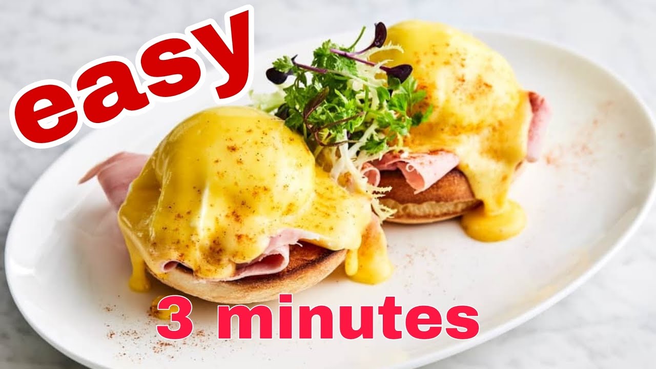 How to make a easy egg benedict in 3 minutes! (VIRE ÜNKEN) - YouTube