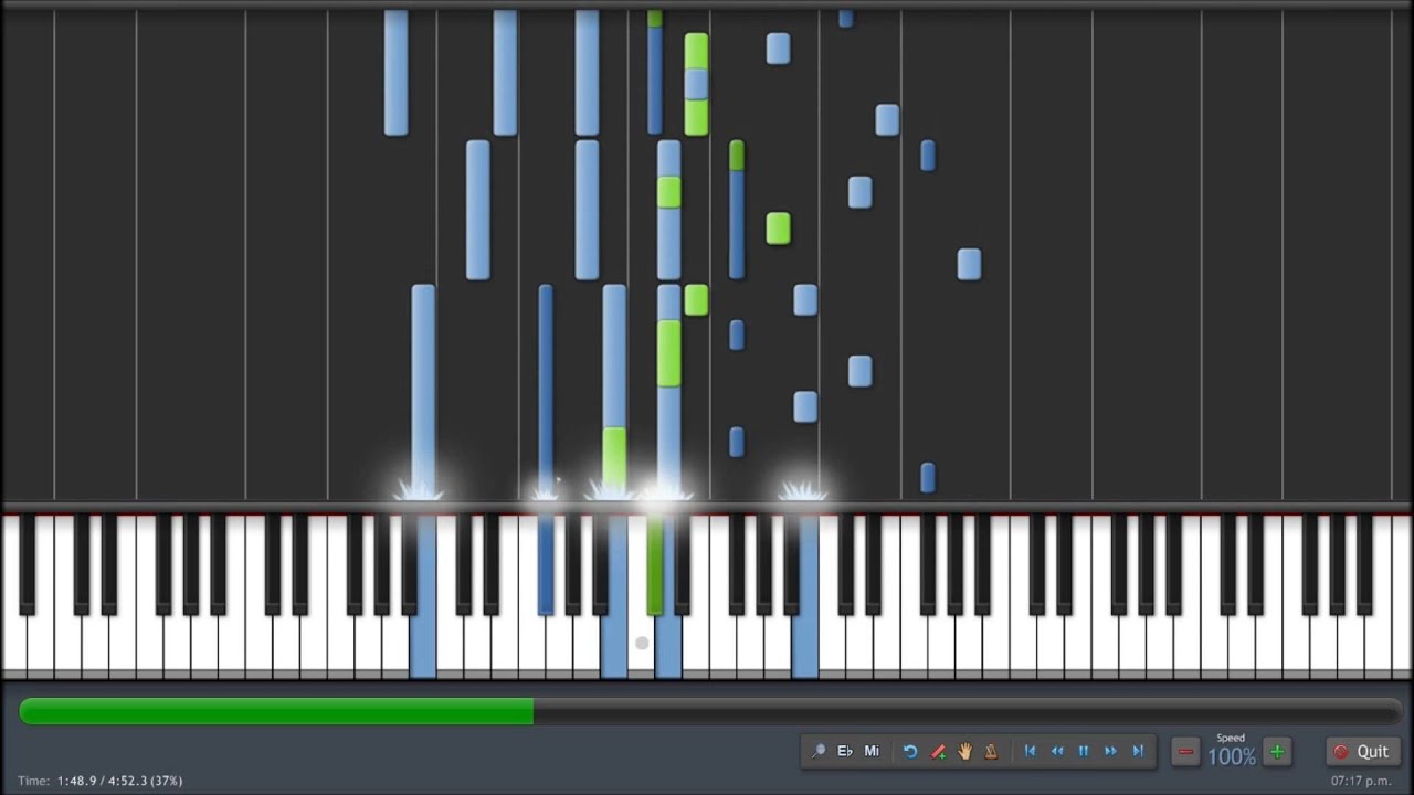 Synthesia Piano Gosick Resuscitated Hope (Version Completa) - YouTube