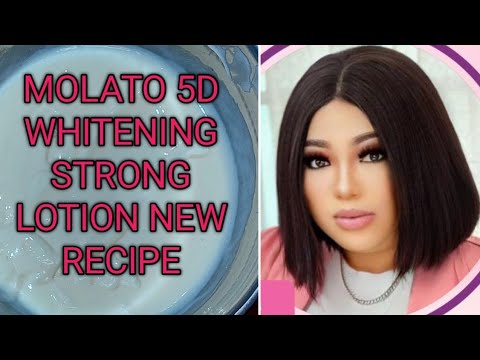 How To Make Molato 5D Halfcast Whitening Body Lotion | Molato Extra ...