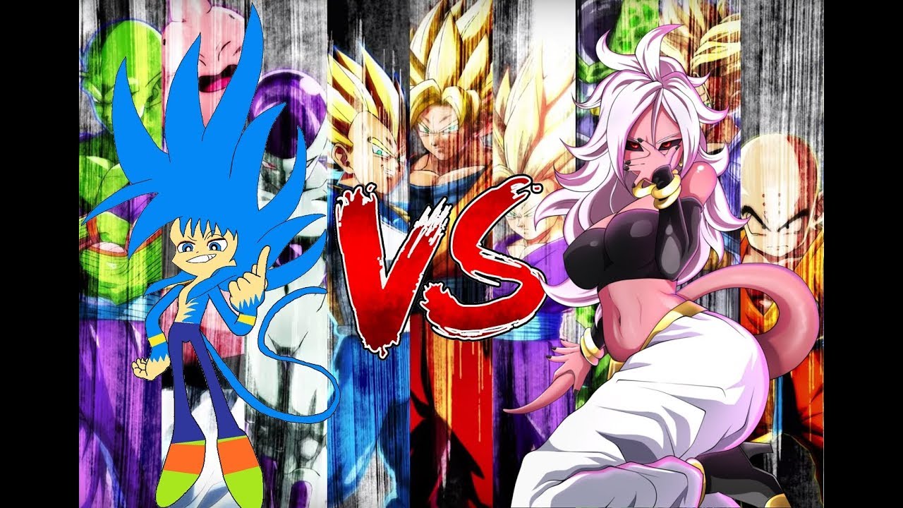 DRAGON BALL FighterZ Fights!! VS Android 21 (Feat Lady Zamasu) - YouTube