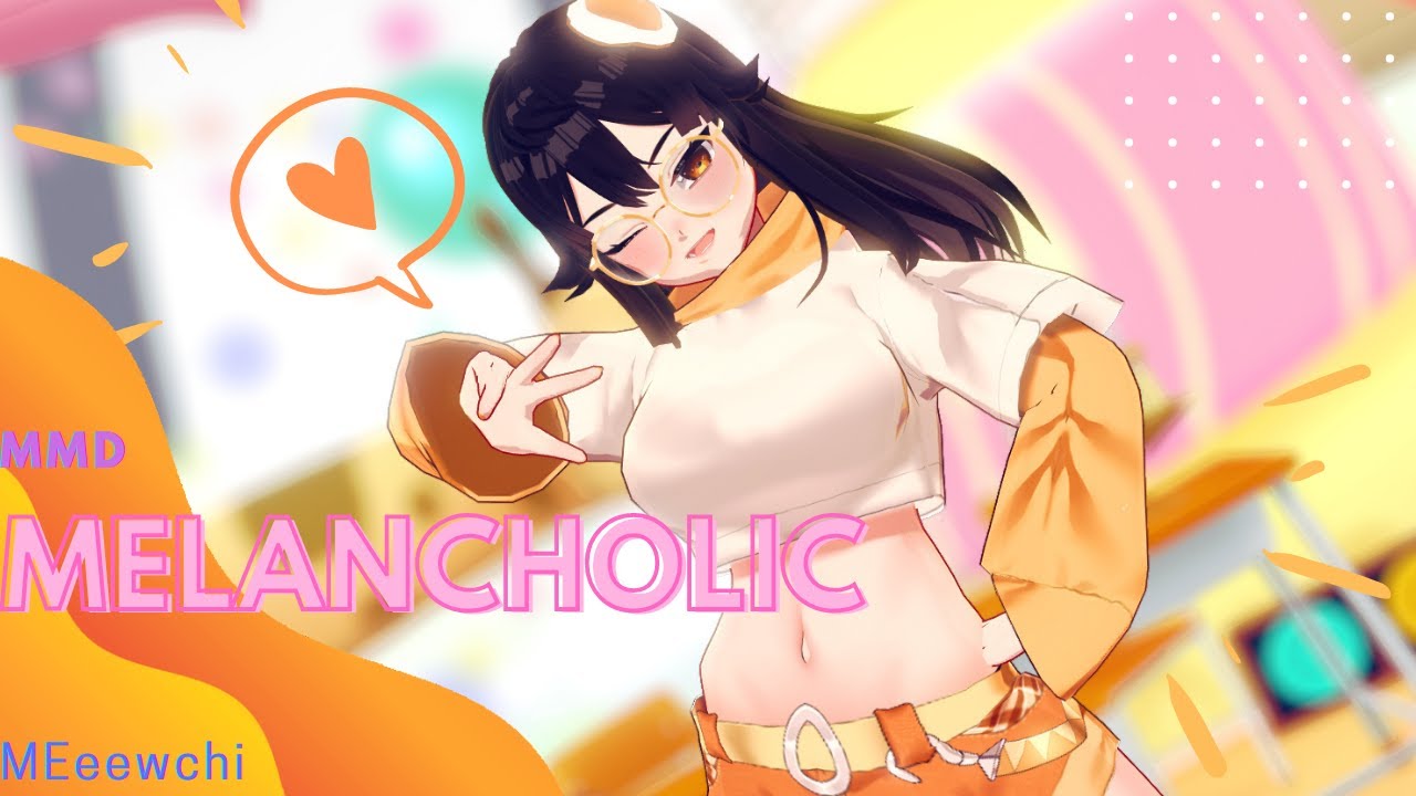 【VRoid ・ MMD 】 メランコリック/Melancholic - YouTube