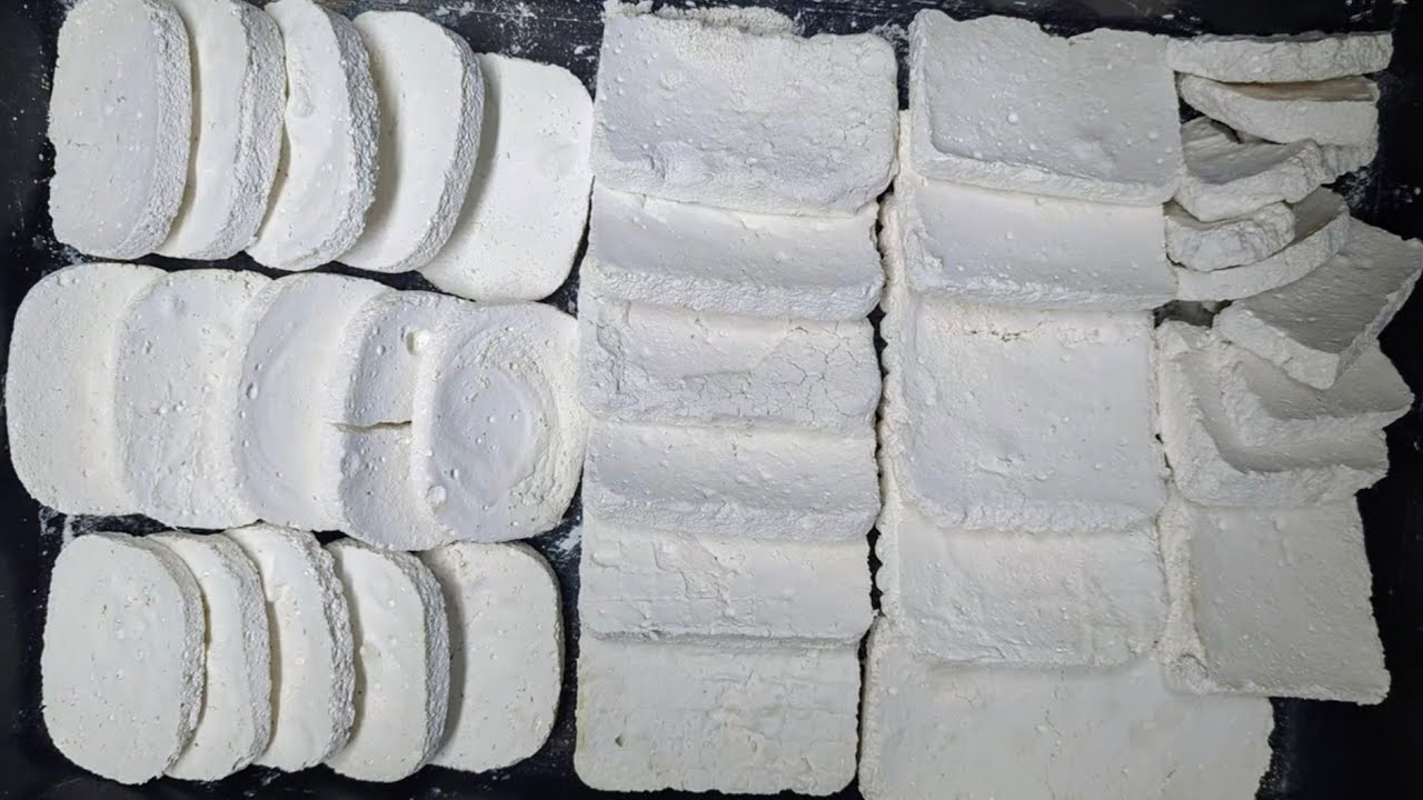 Crunchy Crushed Magnesium Blocks - YouTube