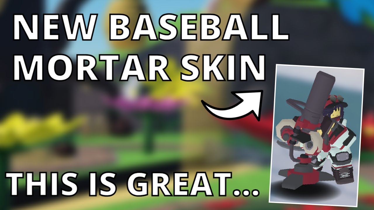 NEW BASEBALL MORTAR SHOWCASE / Roblox TDS - YouTube