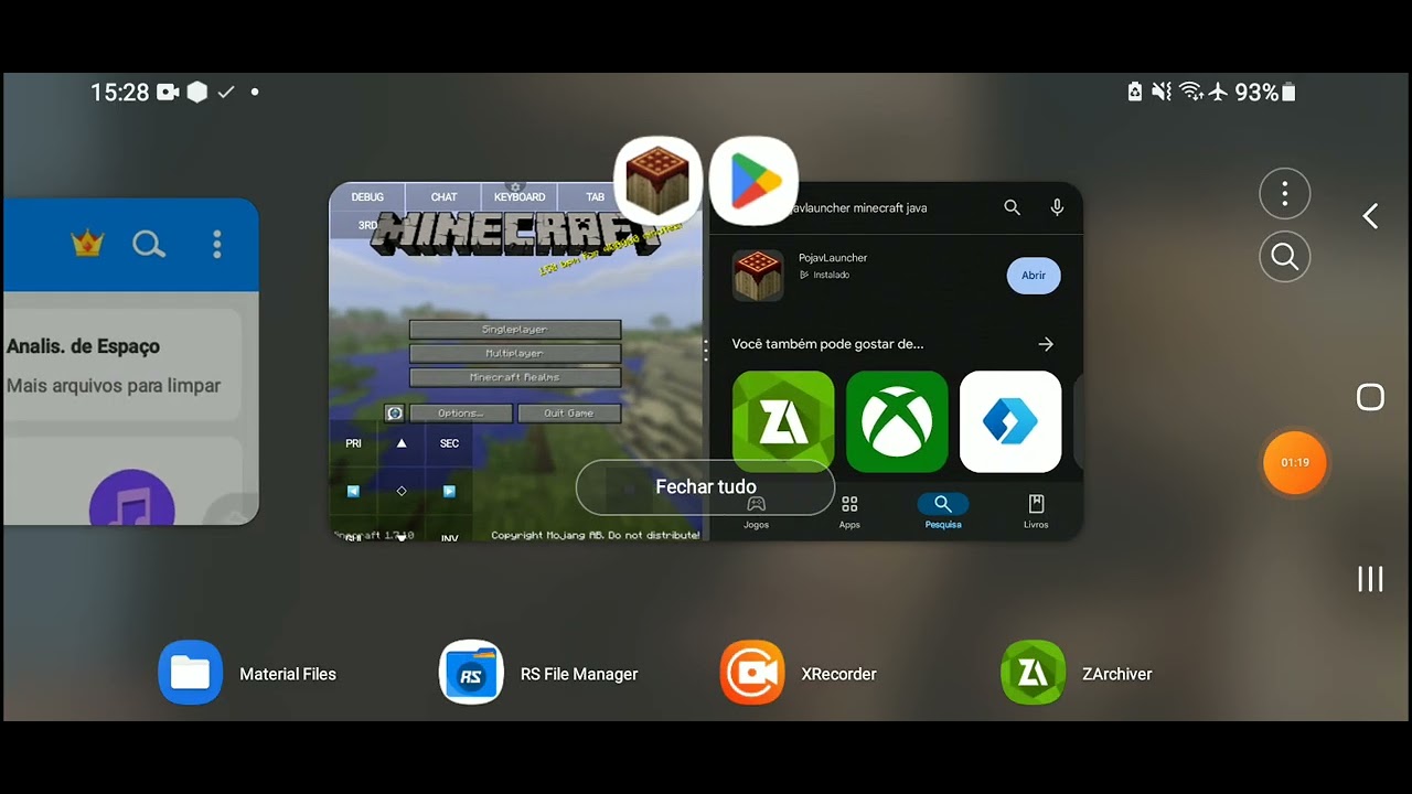 como jogar minecraft Java edition no celular - YouTube