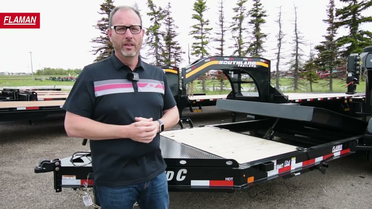 Diamond C HDT Tilt Deck Equipment Trailer | Product Overview | Flaman ...