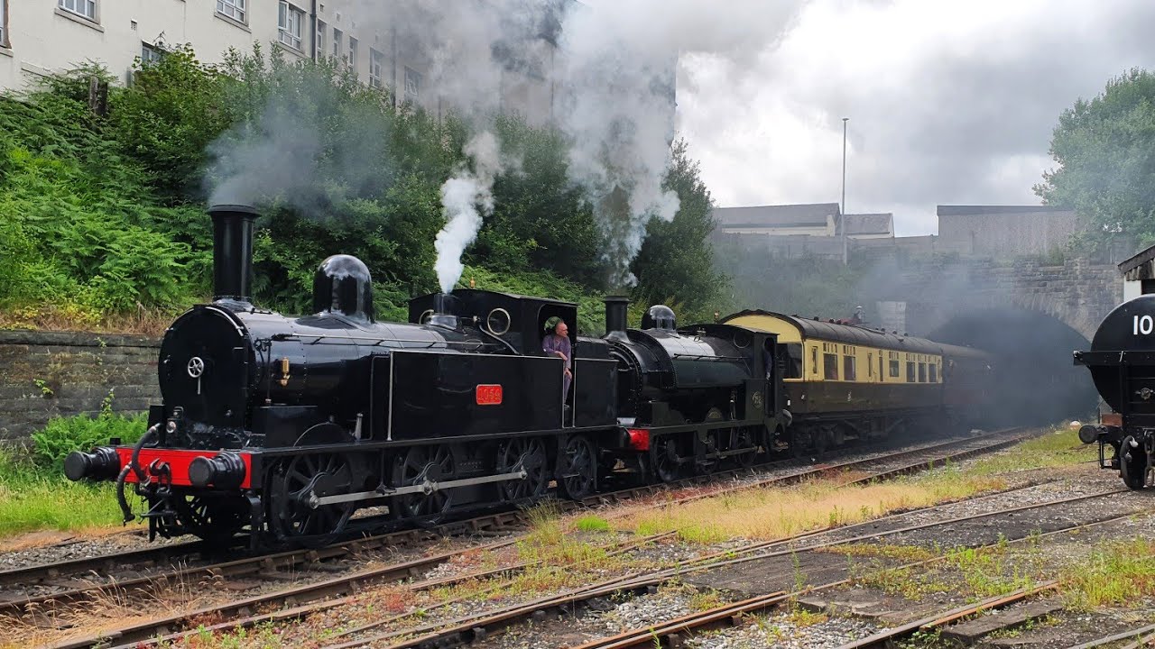 Lnwr Coal Tank 1054 LYR 752 and D345 East Lancashire Railway - YouTube