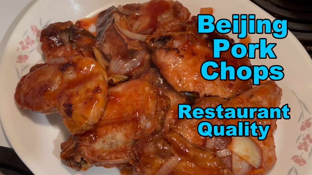 Easy Chinese Pork Chops Beijing Style 北京猪排食谱 (Best Chinese Food Recipe ...