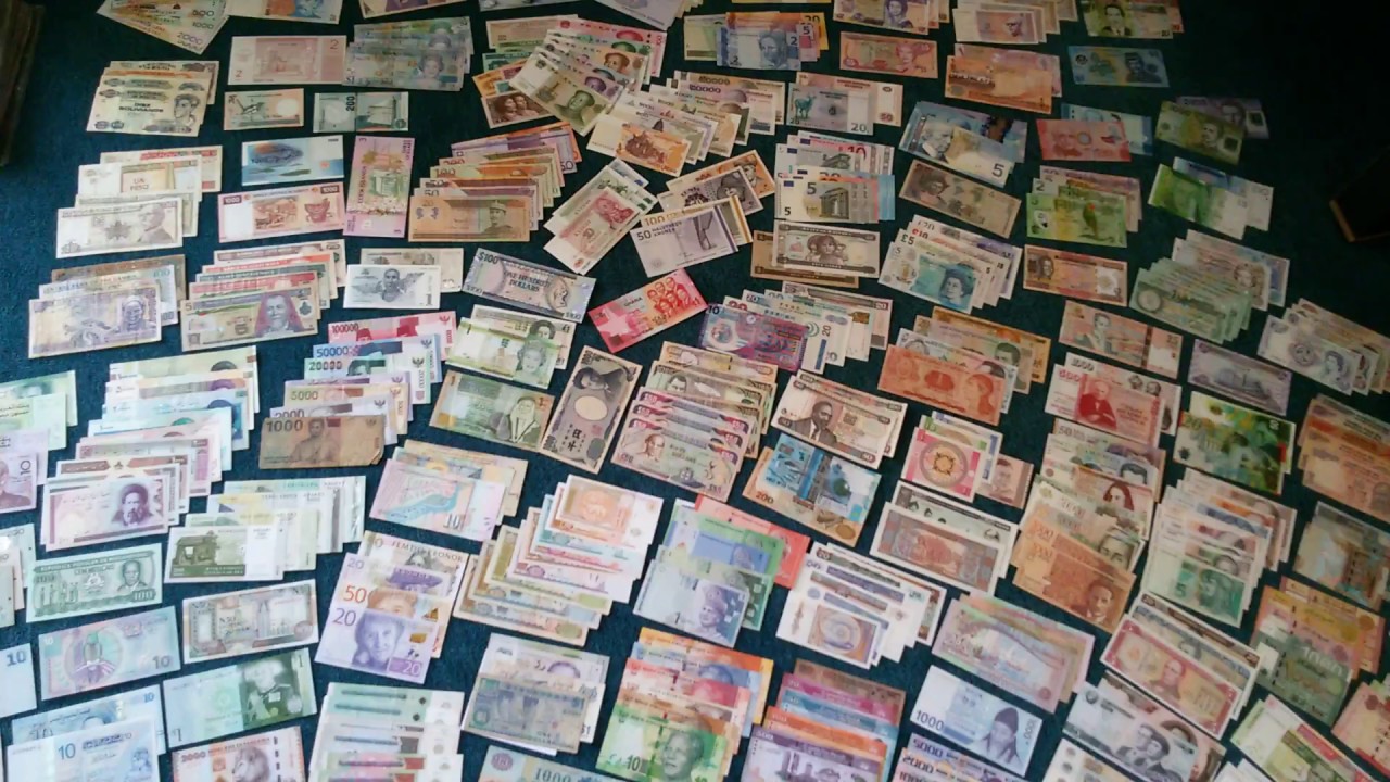 #The World In Banknotes: 160 Currencies - YouTube