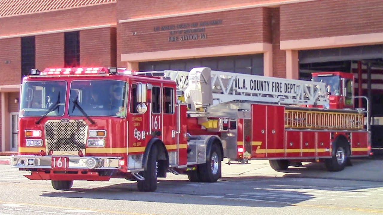 LACo.FD Quint 161 - YouTube