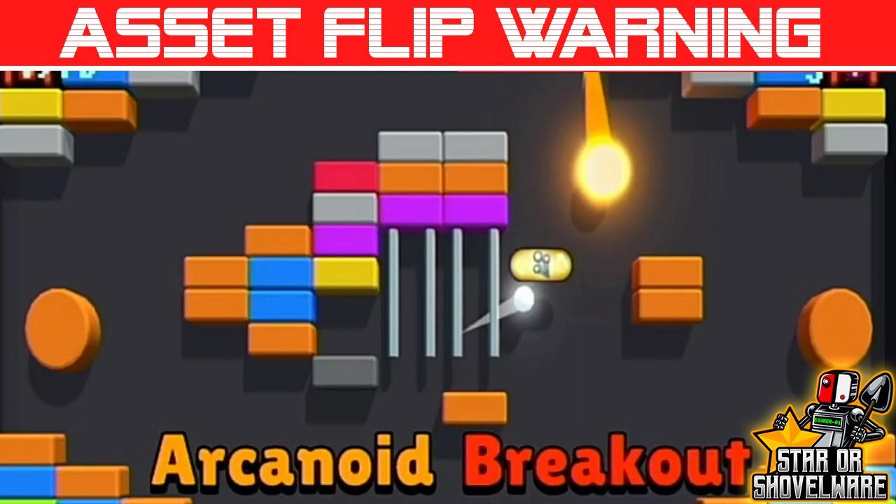Asset Flip Warning: Arcanoid Breakout (2021 Nintendo Switch) - YouTube