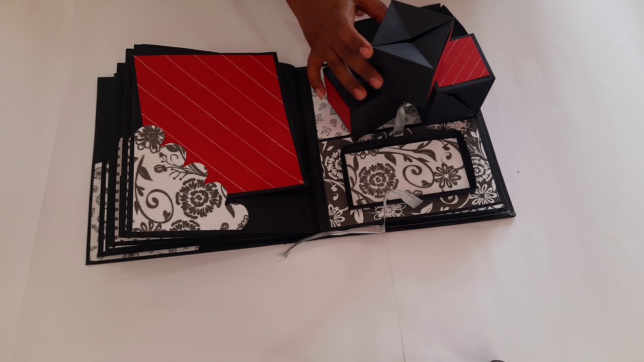 Scrapbook ideas part: lll |pop up scrapbook |folding scrapbook |best ...