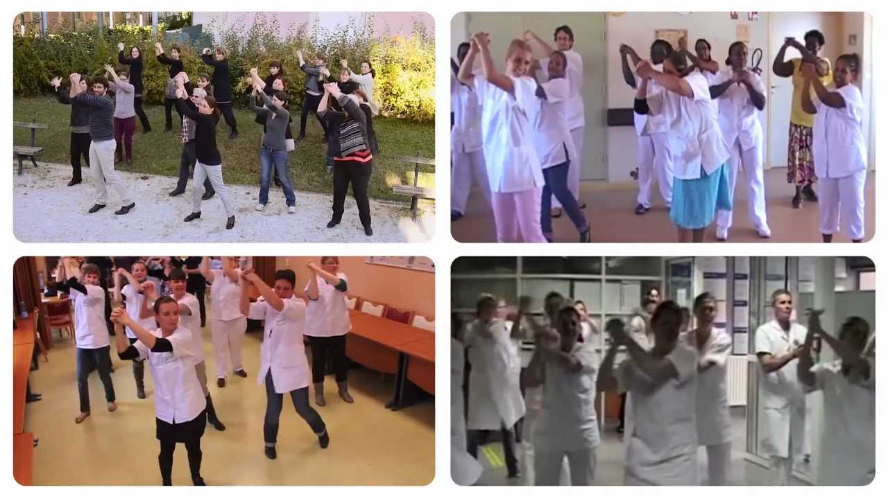 Hygiène : danse du SHA (Solution Hydro-Alcoolique, hygiène des mains ...