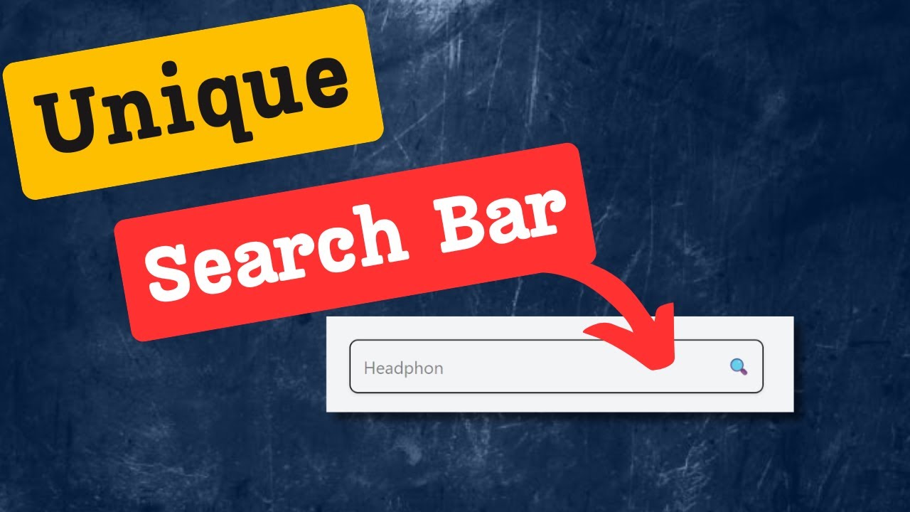 Dynamic Placeholder Search bar using Alpine jS - YouTube