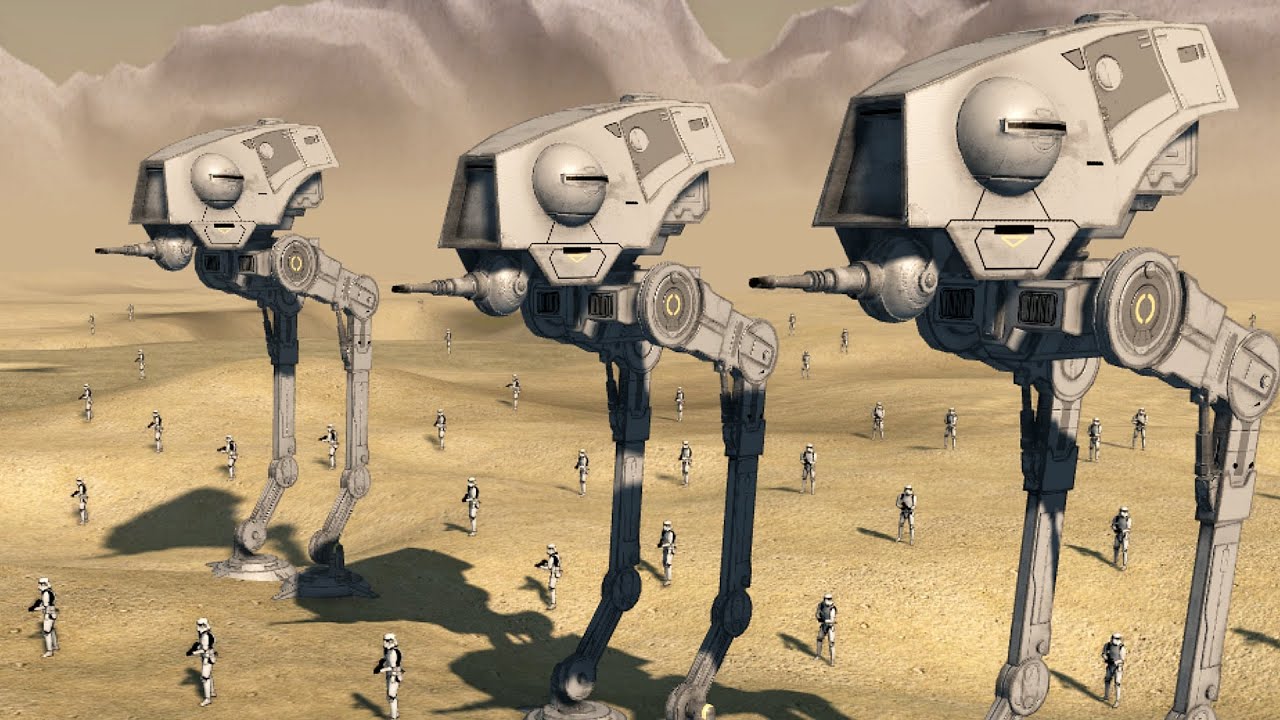 ULTIMATE STAR WARS MOD: Galactic Empire vs CIS Battle Droids | Men of ...