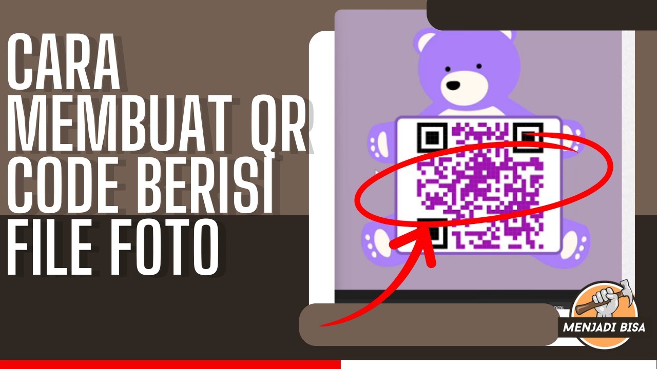 Cara Membuat QR Code Berisi File Foto - YouTube