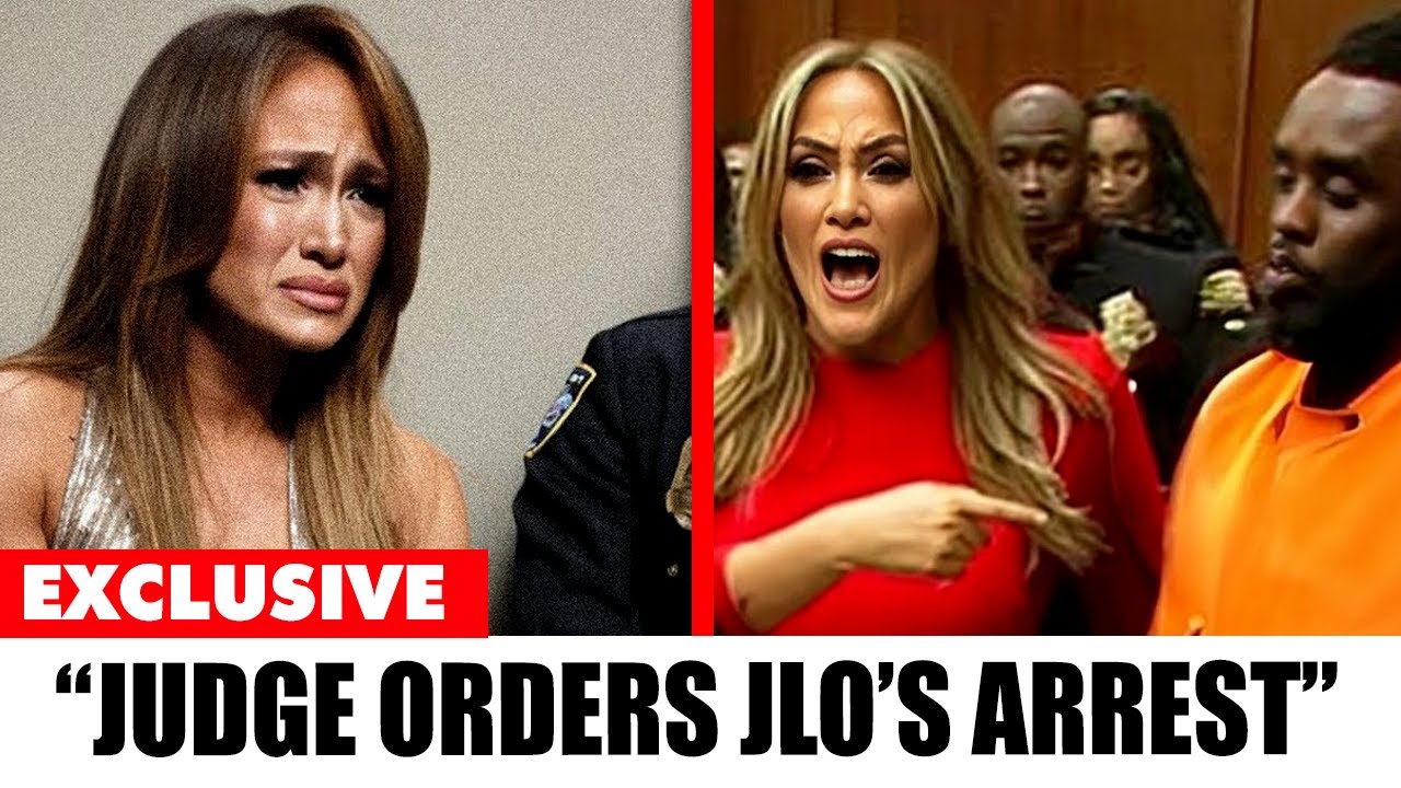 Jennifer Lopez BREAKS DOWN In Tears After Judge ORDERS Her ARREST in ...