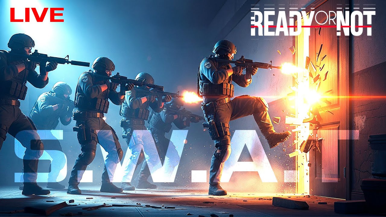 READY OR NOT | A SWAT DE LOS SUEÑOS NUNCA PARA! AO VIVO! - YouTube