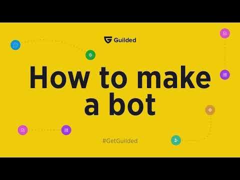 How to make a bot | Guilded tutorial - YouTube
