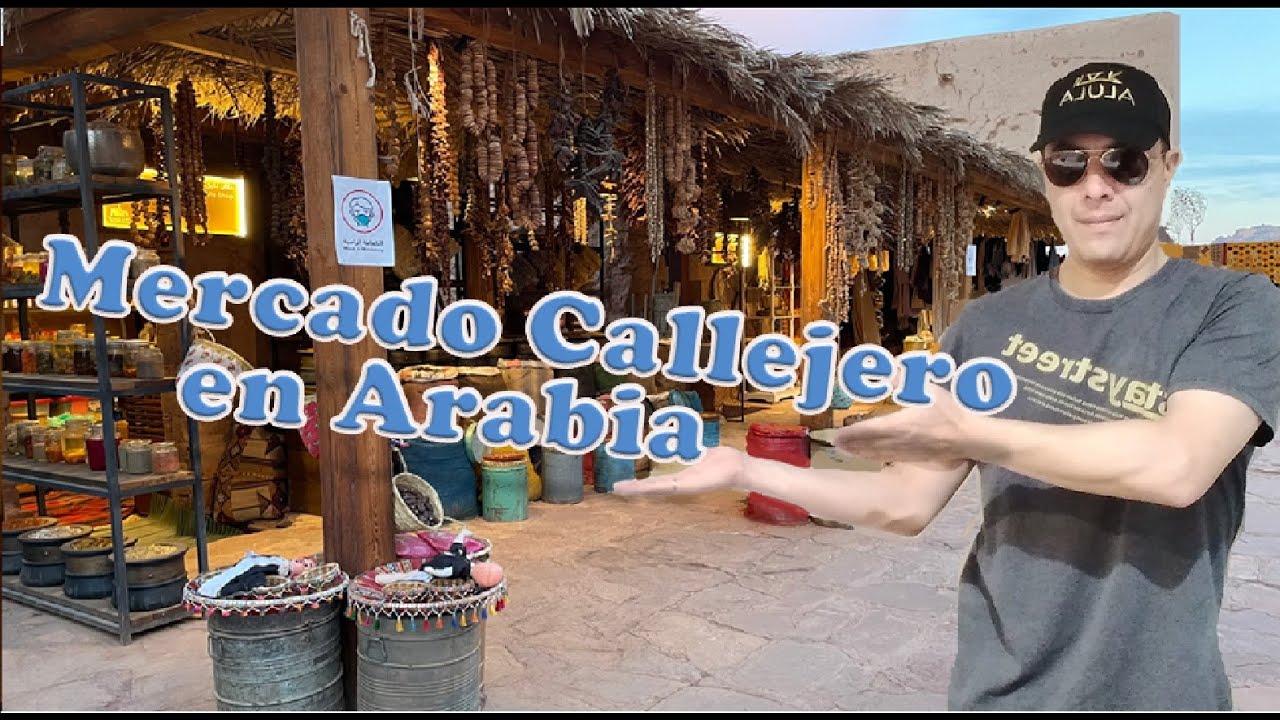 CÓMO ES UN MERCADO CALLEJERO EN ARABIA SAUDITA? │OLD TOWN ALULA MARKET ...