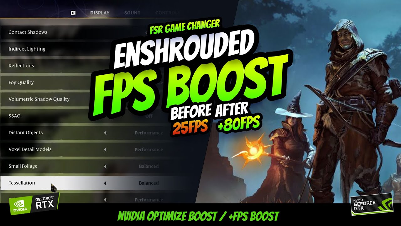 Enshrouded FPS Boost Optimization Setup | Nvidia Profile Optimize | GTX ...