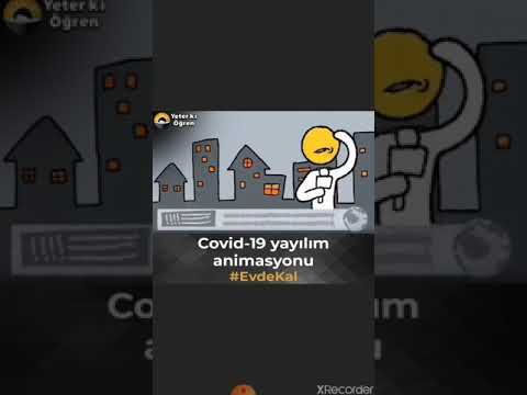 KORONA VİRÜSÜ YAYILMA ANİMASYONU