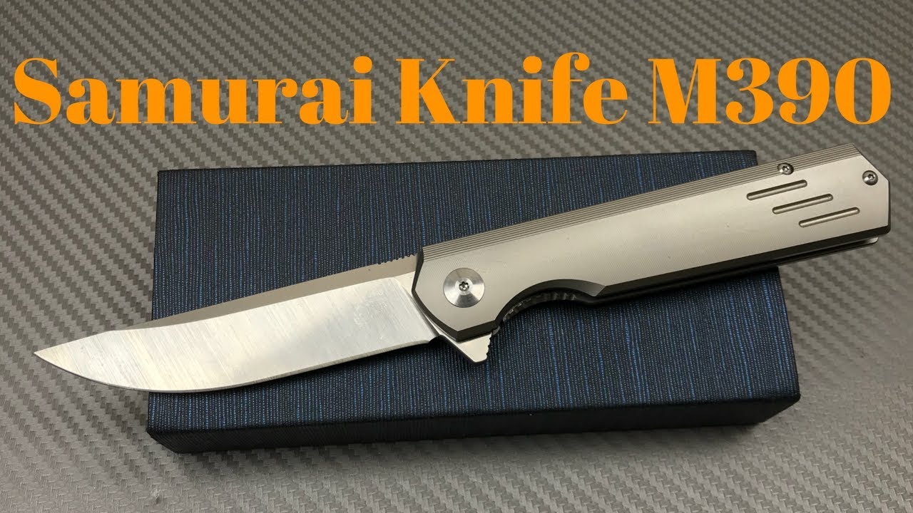 Samurai M390 Knife from China Lightweight and Smooth Great Original ...