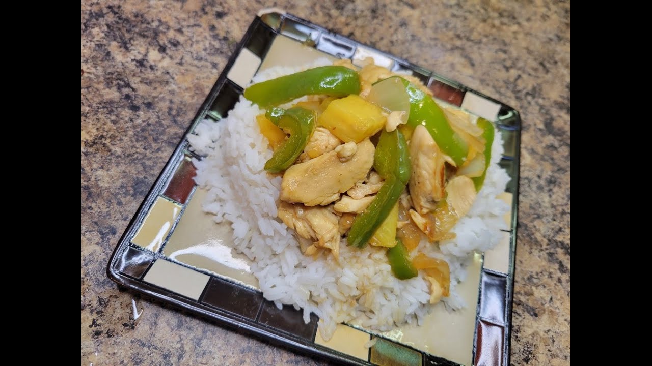 Sweet & Sour Chicken | Grammy Joyce’s Pineapple Stir-Fry - YouTube