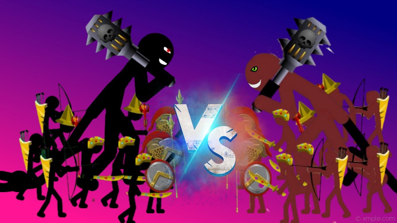 Red VS Black Classic Skin Stick Figures Stick War Legacy Gameplay Who ...