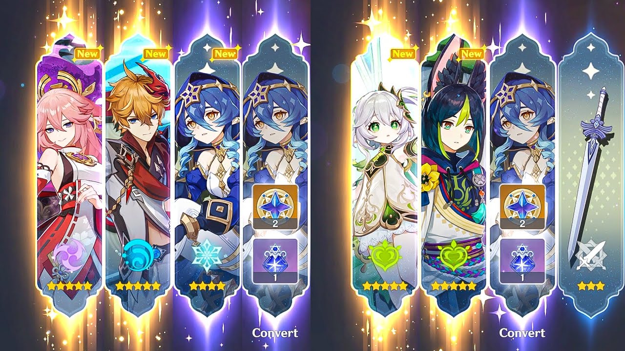 Wishing for YAE MIKO, CHILDE & NAHIDA PULL Genshin Impact 3.2 - YouTube
