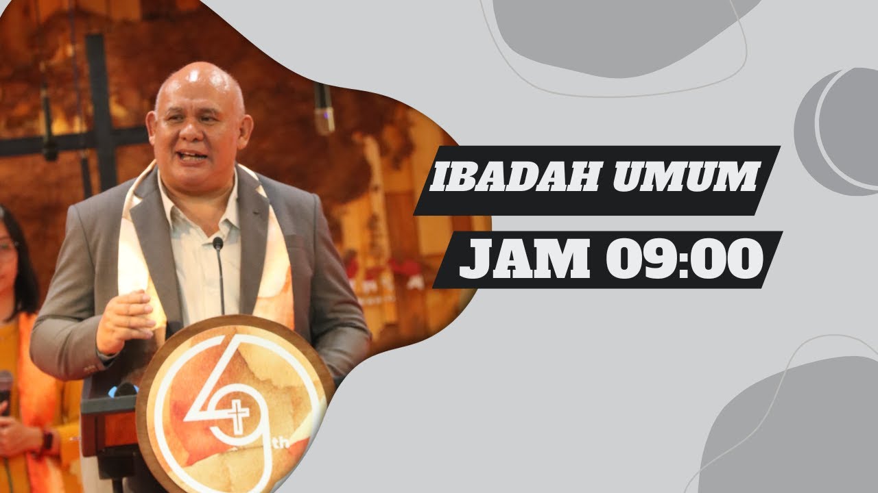 Ibadah Raya Jam 09:00 8 Juni 2025 | Pdt. Jimmy Mailangkay | - YouTube