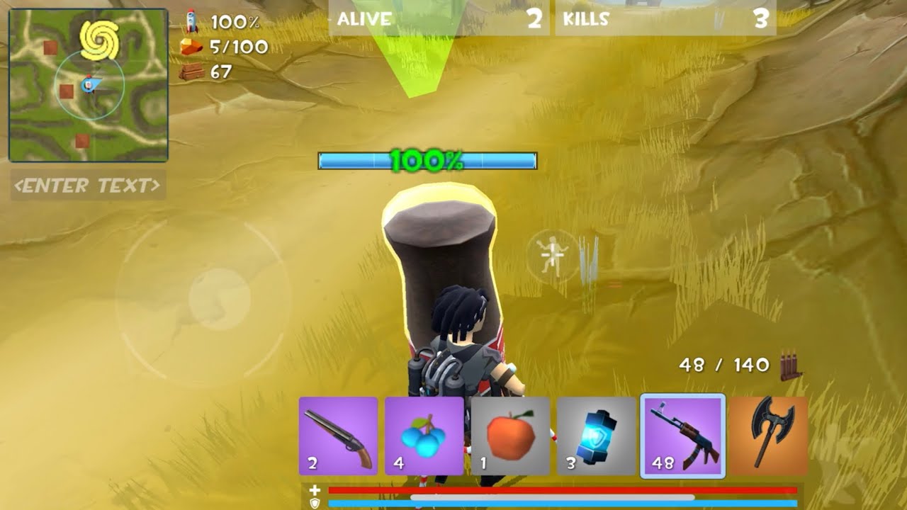 Rocket Royale- Fringo Uses RC Car to Win - YouTube