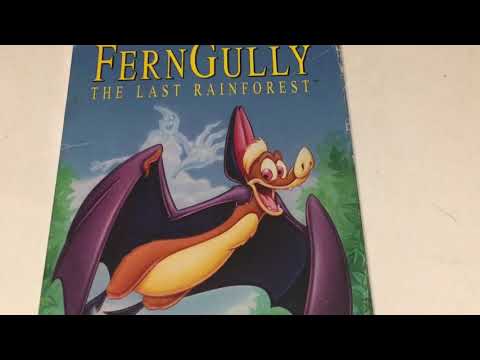 Fern Gully * The Last Rain Forest *Animated Cartoon * VHS Movie Collection