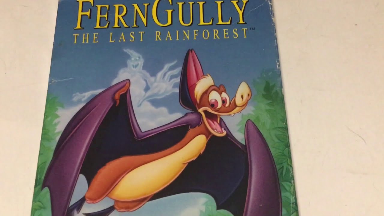 Fern Gully * The Last Rain Forest *Animated Cartoon * VHS Movie ...