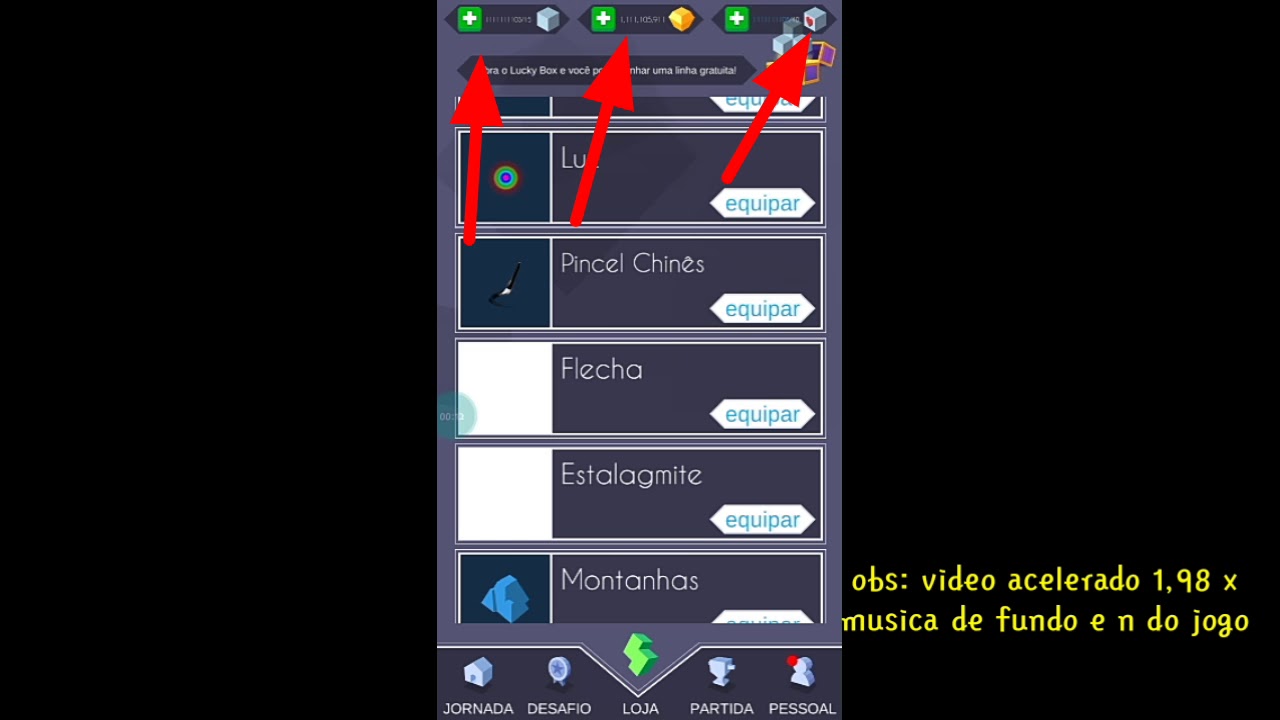 DOWNLAOD DANCING LINE MOD CHANCE INFINITA ,DINHEIRO INFINITO E TUDO ...