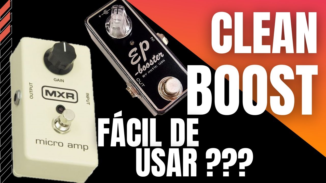 Clean Boost - O pedal mais fácil de se usar (será?) - YouTube