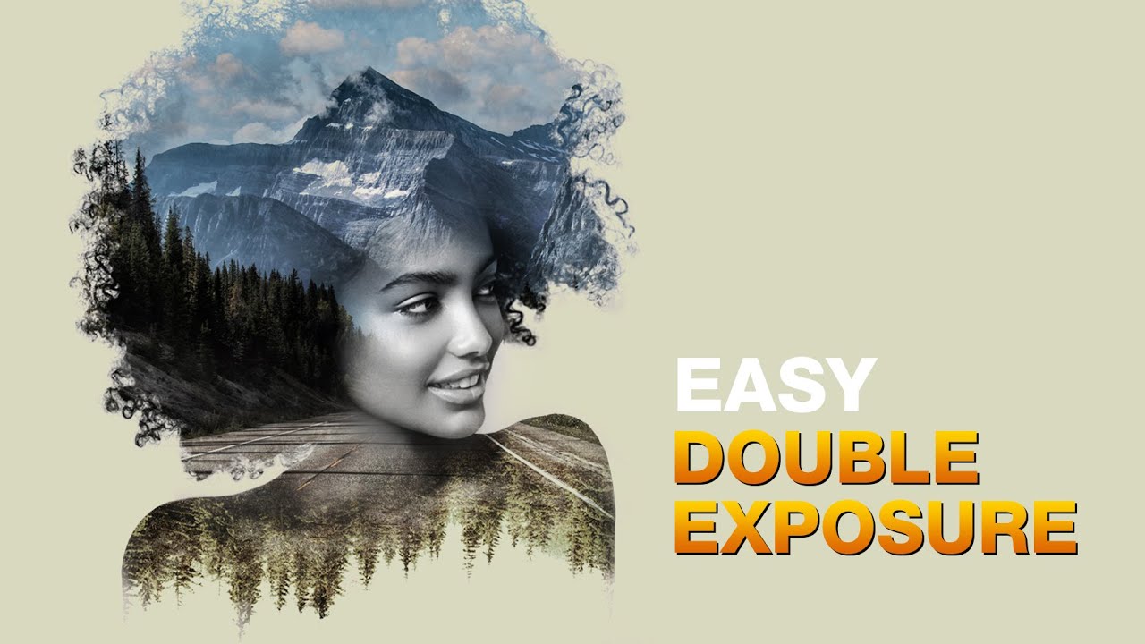 Double Exposure Effect | Photoshop Tutorial (Easy Technique!) - YouTube