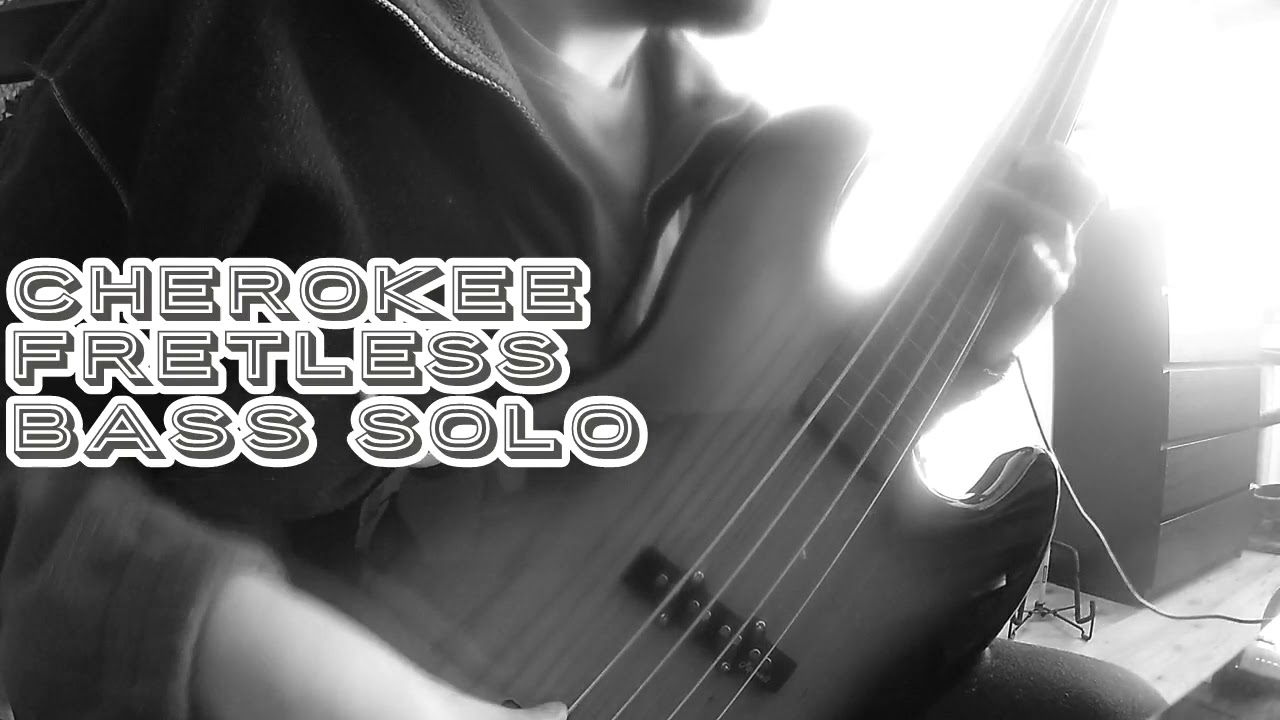 Cherokee Fretless Jazz Bass / Harley Benton JB-40FL - YouTube