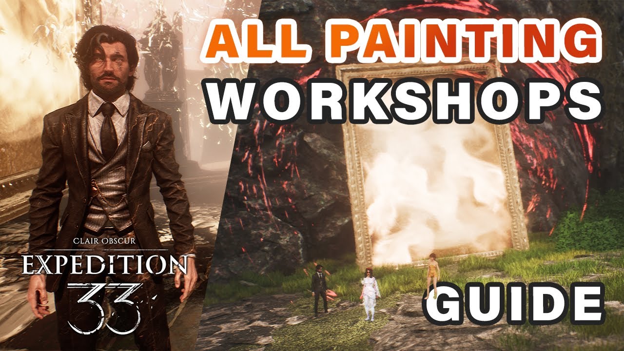 How to do the Painting Workshop Quest | Faceless Boy and Beast Statue ...