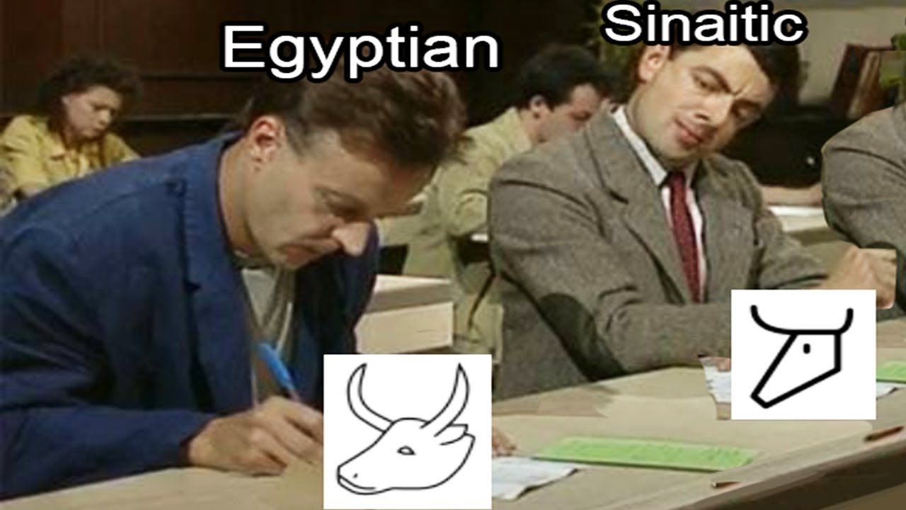 Evolution of the Alphabet meme - YouTube
