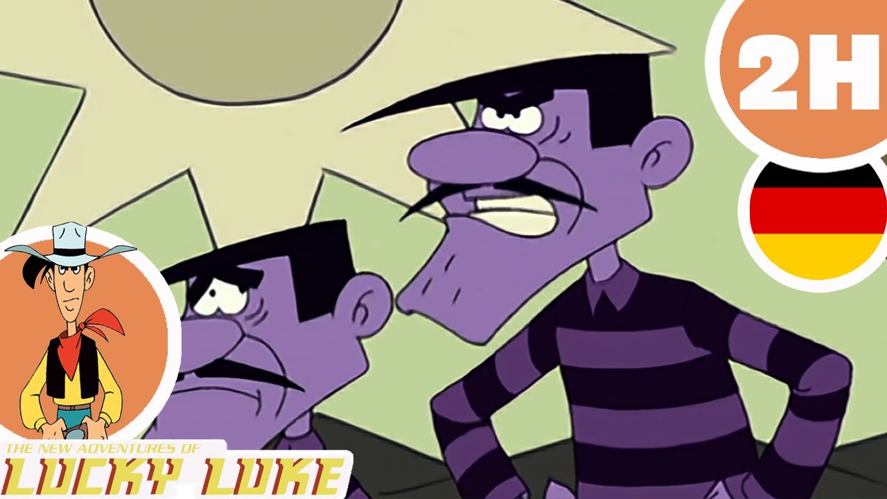 😨 Lucky Luke terrorisiert die Daltons 😨 - Kompilation - YouTube