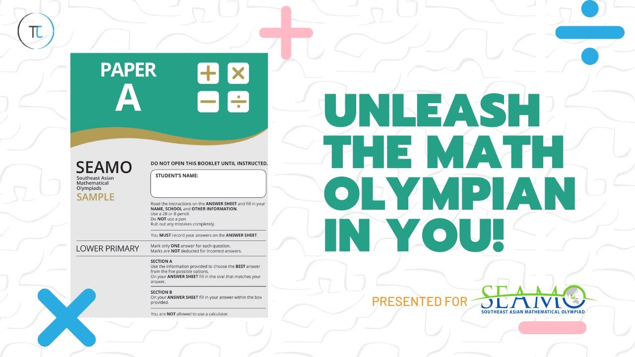 SEAMO Training 2021 - Paper A (Combinations II) - YouTube