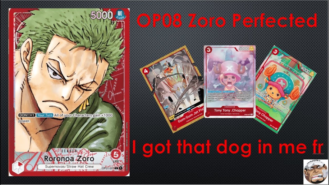 OP08 Zoro Perfected | Updated build, chopper still goes crazy - YouTube