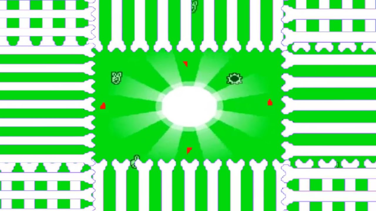 Undertale Fangame Attacks Green Screen - YouTube