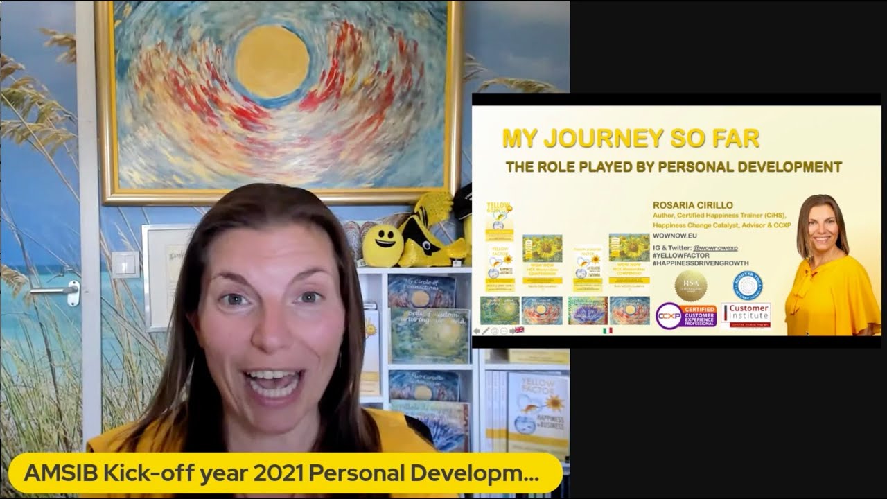 AMSIB Kick-off year 2021 Personal Development - YouTube