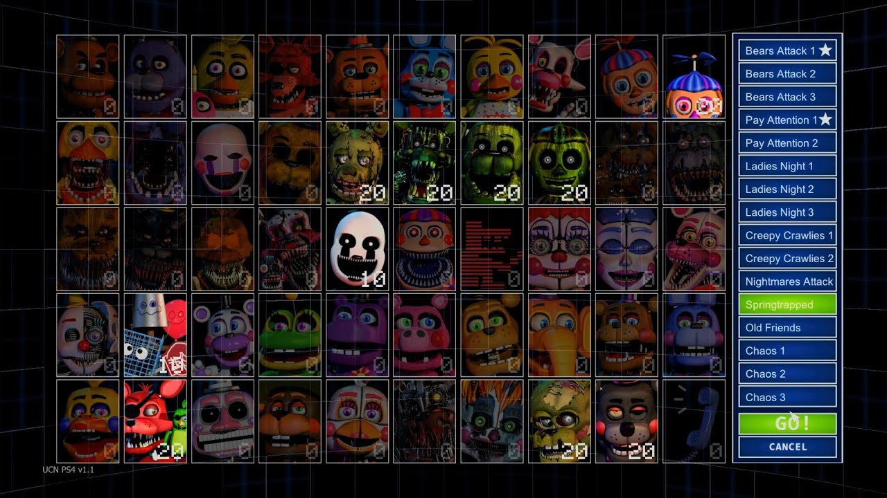 FNAF Ultimate Custom Night - Springtrapped Challenge - YouTube