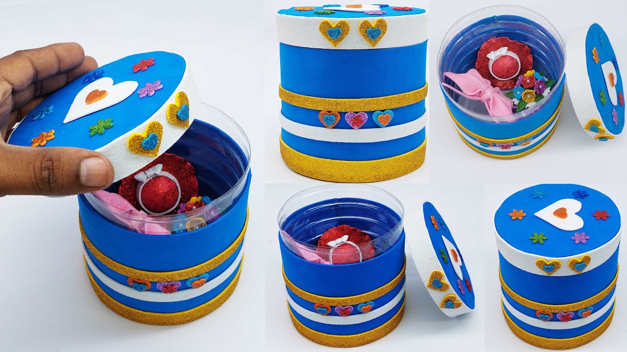 Best Out of Waste - Plastic Bottle Box - DIY - Waste Material Reuse ...