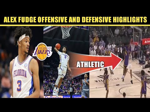 Lakers Signed Alex Fudge a 6'8 Athletic Forward (Highlights) - YouTube