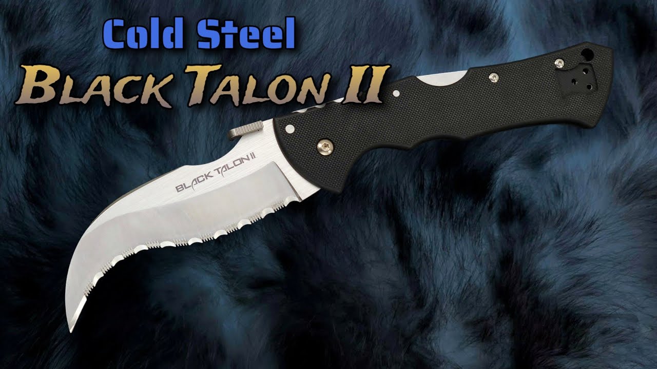 Cold Steel Black Talon II - Purpose Designed Defensive Claw! - YouTube